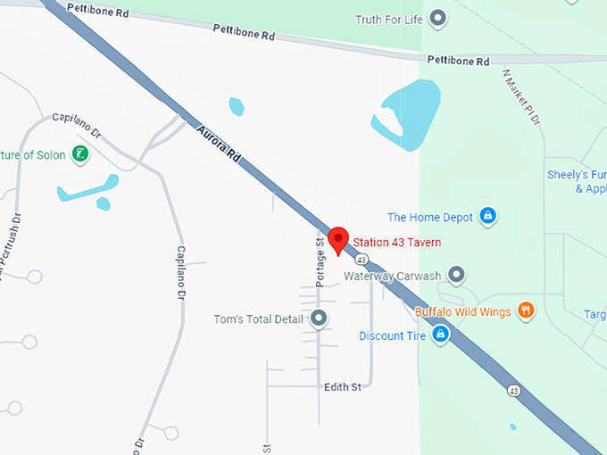 16. station 43 tavern map