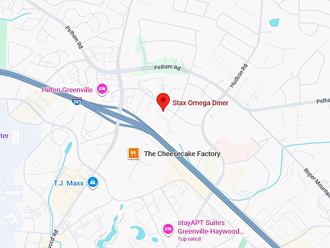 16. stax omega diner map