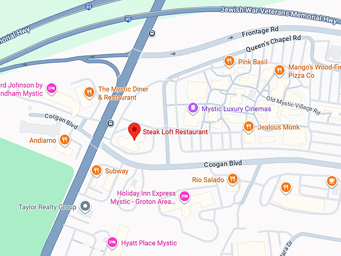 16. steak loft restaurant map