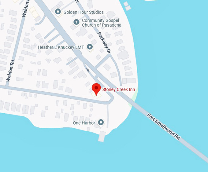 16. stone creek inn map