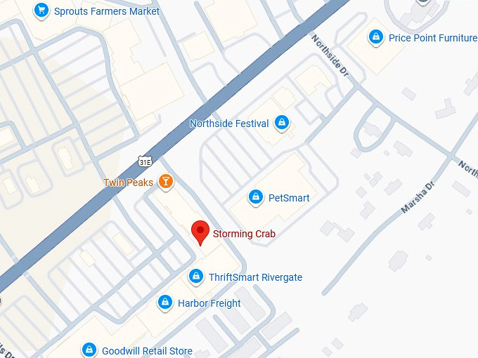 16. storming crab map