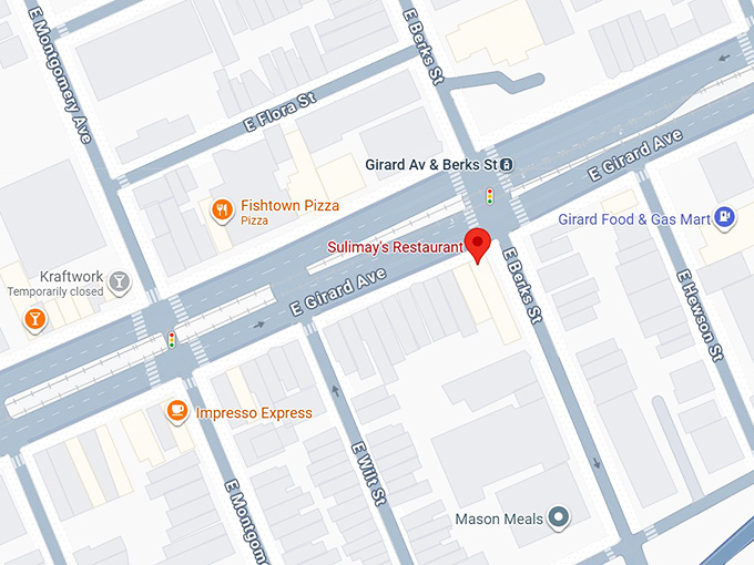 16. sulimay's restaurant map