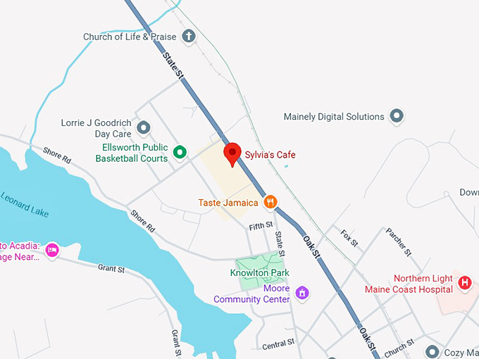 16. sylvia's cafe map