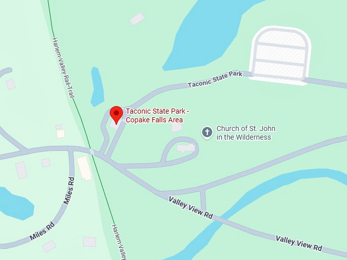 16. taconic state park copake falls area map