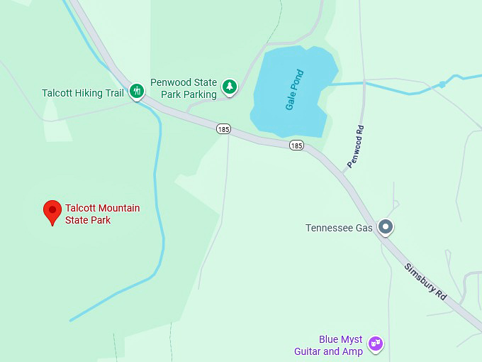 16. talcott mountain state park map