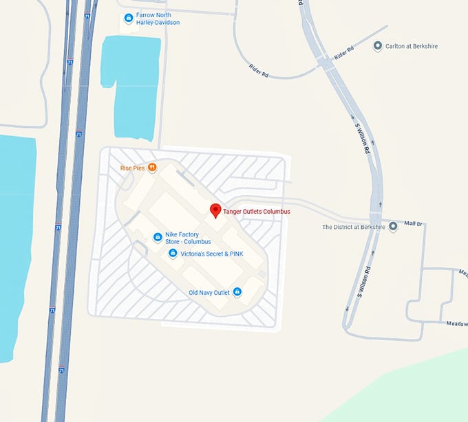 16. tanger outlets columbus map