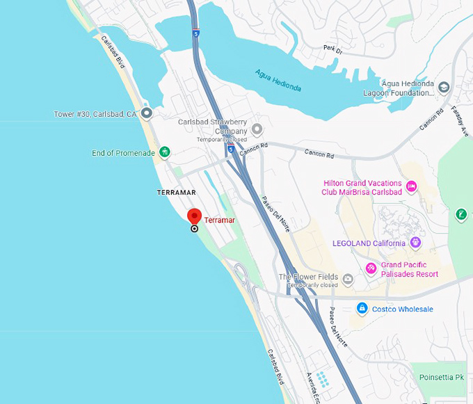 16. terramar beach map.