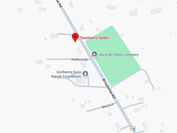 16. teschner's tavern map