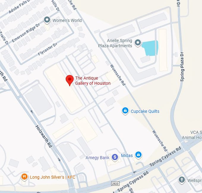 16. the antique gallery of houston map