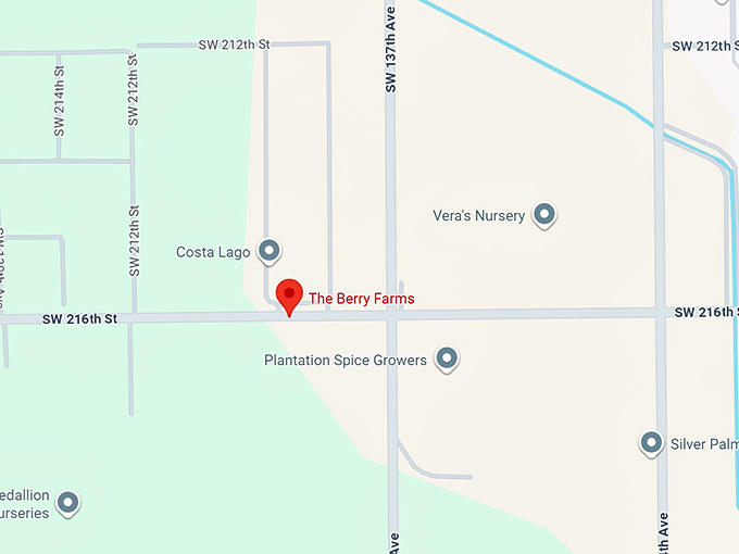 16. the berry farms map