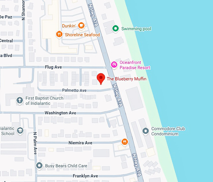 16. the blueberry muffin map