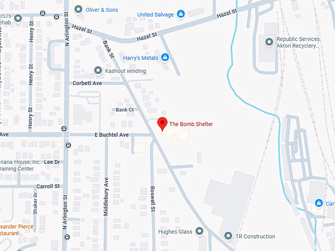 16. the bomb shelter map