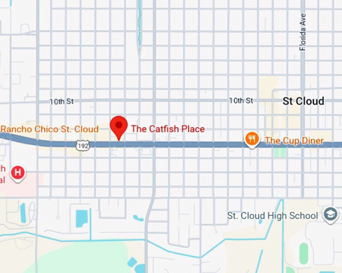 16. the catfish place map