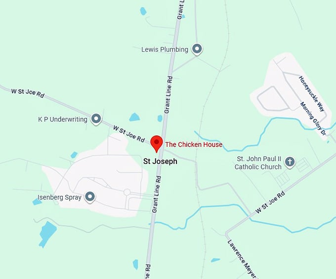 16. the chicken house map