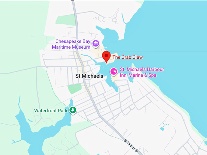 16. the crab claw map