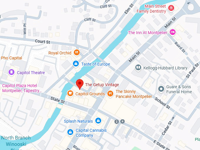 16. the getup vintage map