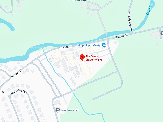 16. the green dragon market map