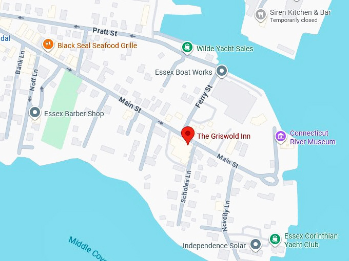 16. the griswold inn map