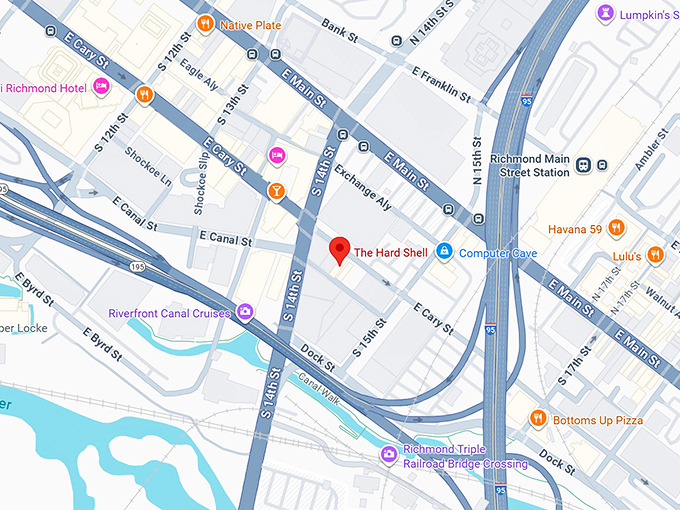 16. the hard shell map