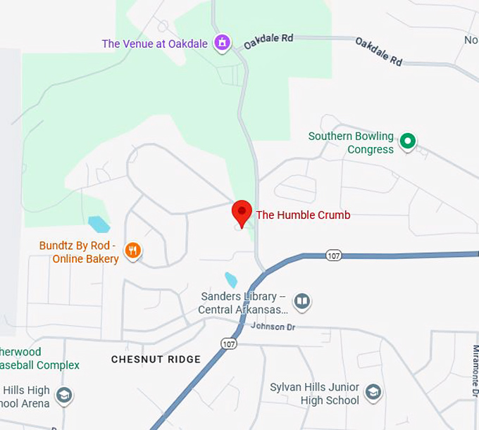 16. the humble crumb map