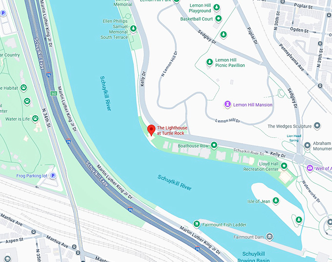 16. the lighthouse at turtle rock map