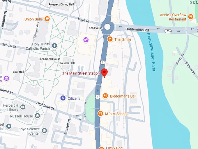 16. the main street station map