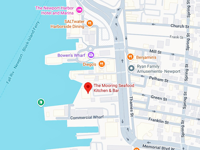 16. the mooring seafood kitchen & bar map