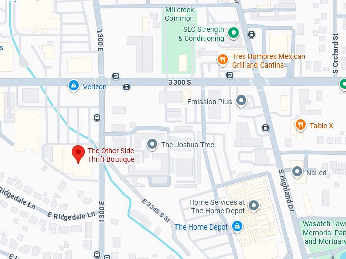 16. the other side thrift boutique map