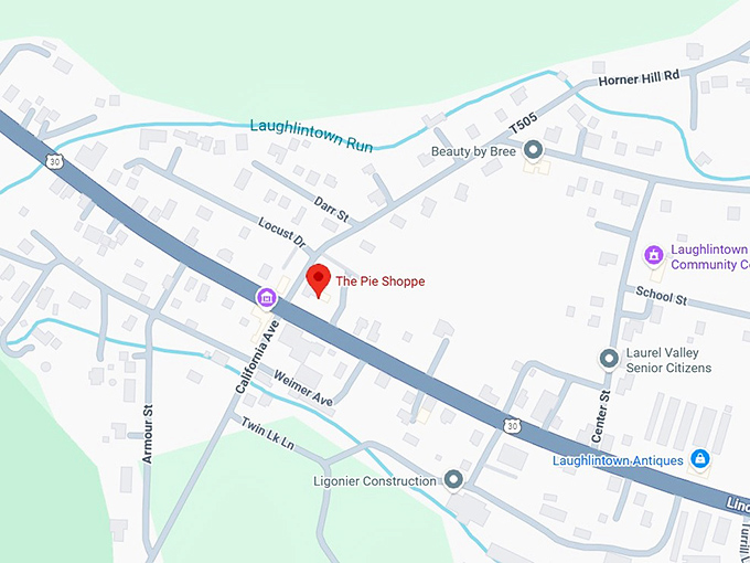 16. the pie shoppe map