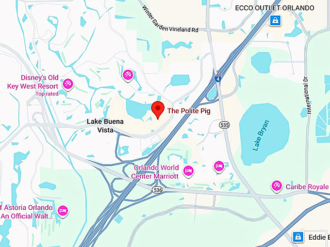 16. the polite pig map