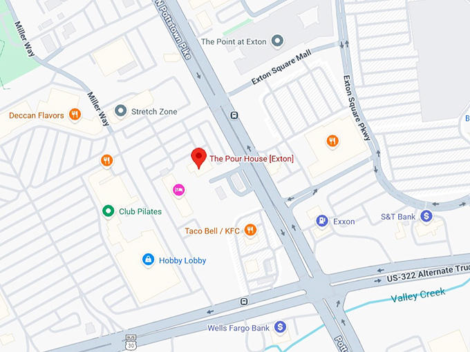 16. the pour house map