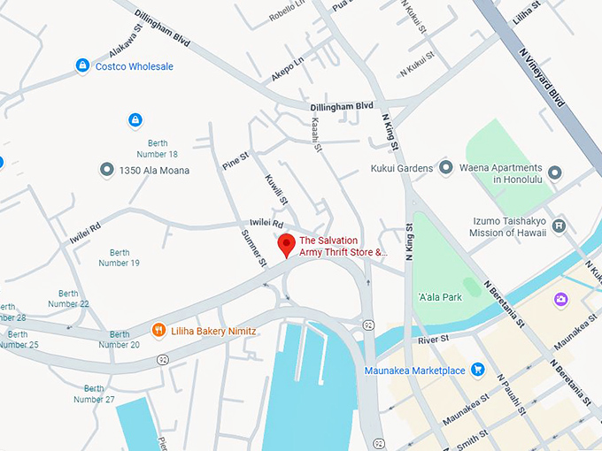 16. the salvation army thrift store & donation center map