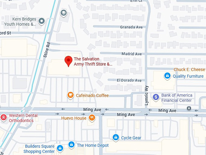 16. the salvation army thrift store & donation center map