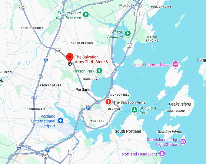 16. the salvation army thrift store & donation center map