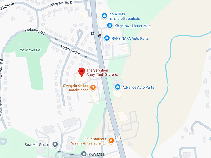 16. the salvation army thrift store & donation center map