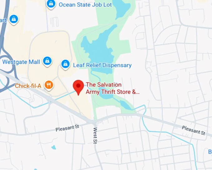 16. the salvation army thrift store & donation center map