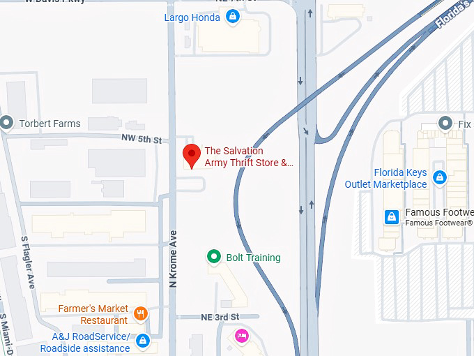 16. the salvation army thrift store & donation center map