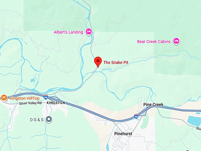 16. the snake pit map