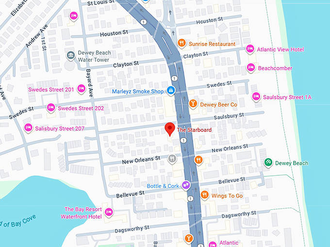 16. the starboard map