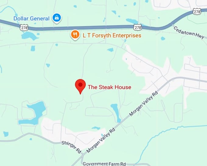 16. the steak house map