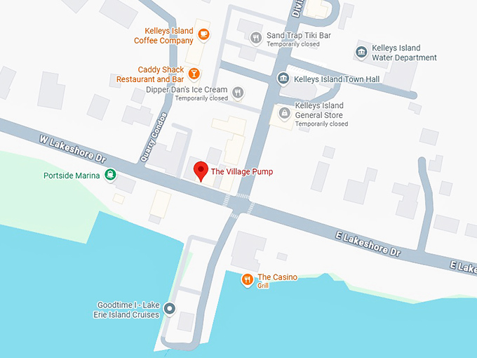 16. the village pump map