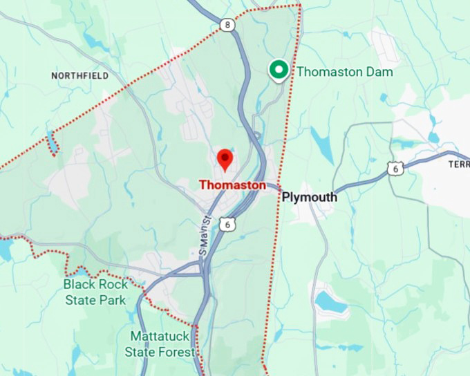 16. thomaston map