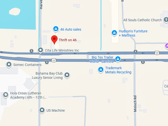 16. thrift on 46 map