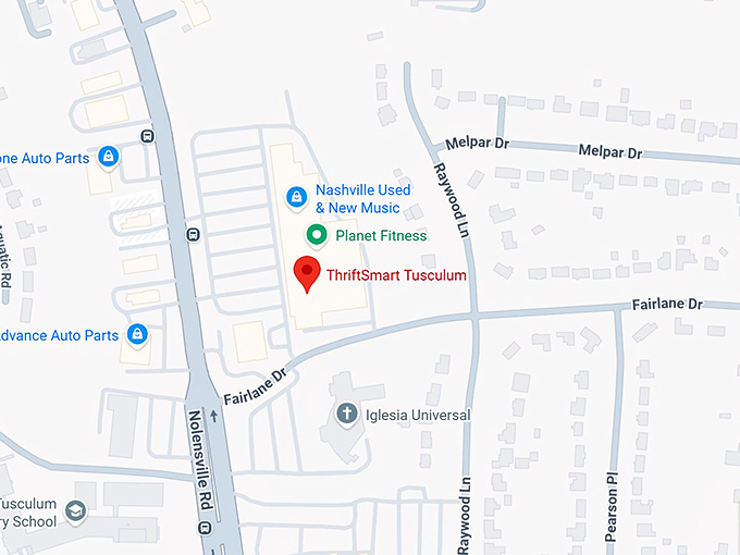 16. thriftsmart tusculum map