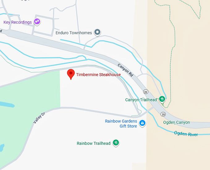 16. timbermine steakhouse map