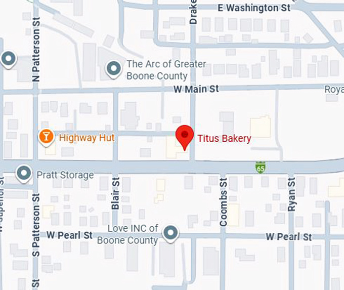 16. titus bakery map