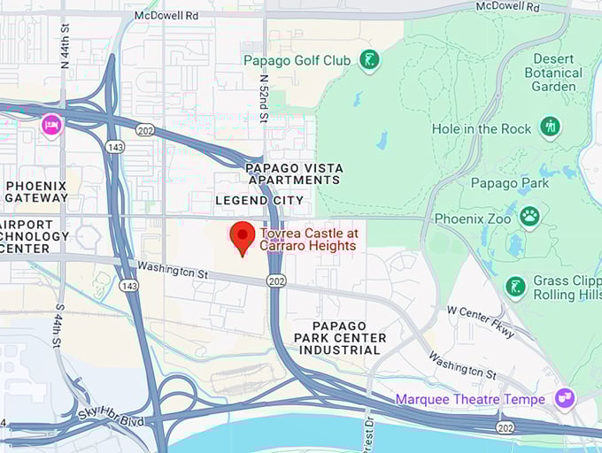16. tovrea castle at carraro heights map