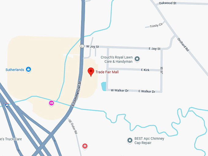 16. trade fair mall map