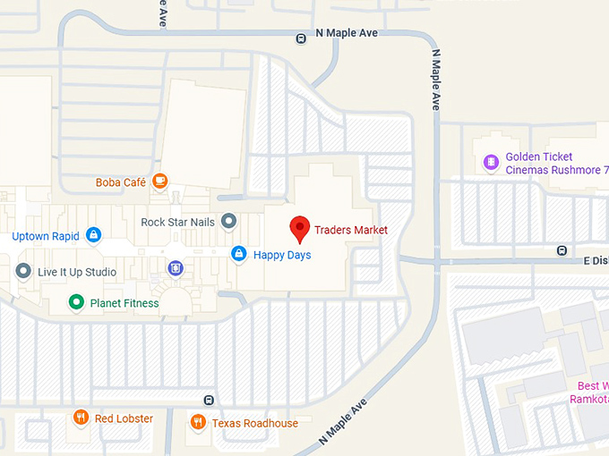 16. traders market map