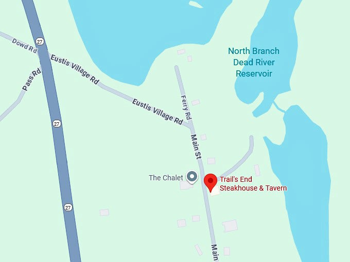16. trail's end steakhouse & tavern map
